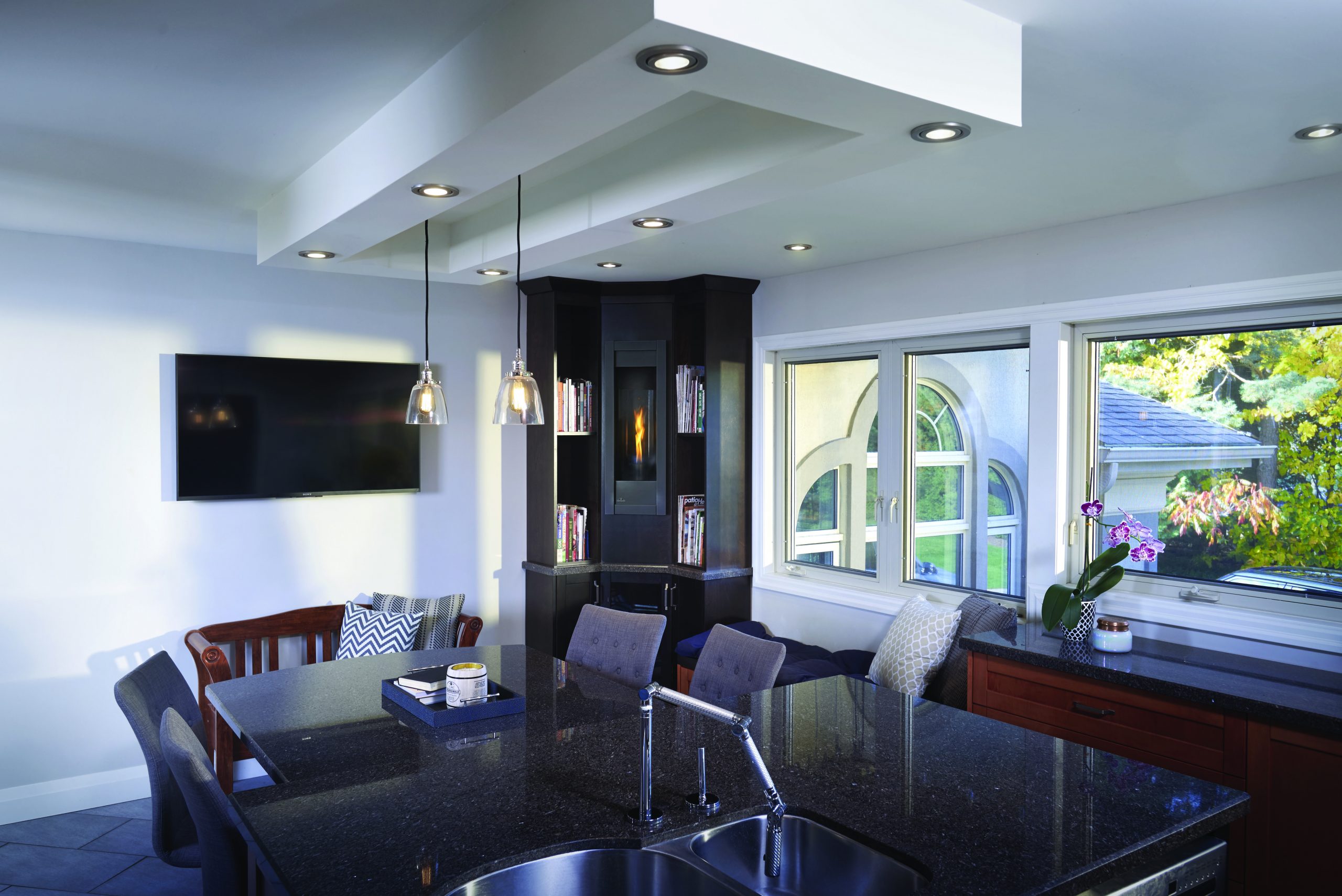 Napoleon Torch® Direct Vent Gas Fireplace - Modern Fireplace Ideas